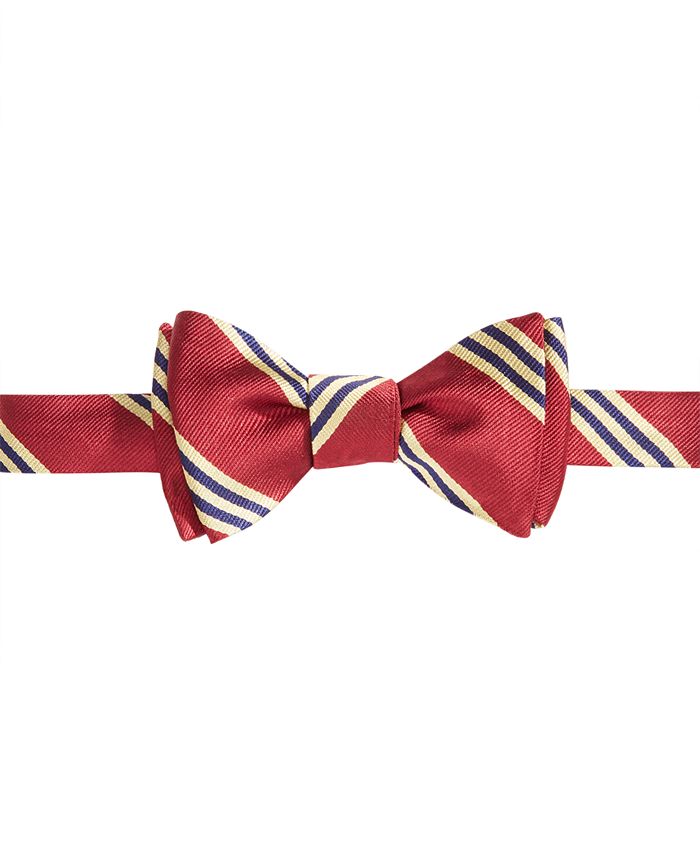 Brooks Brothers Repp BB Bow Tie - Macy's