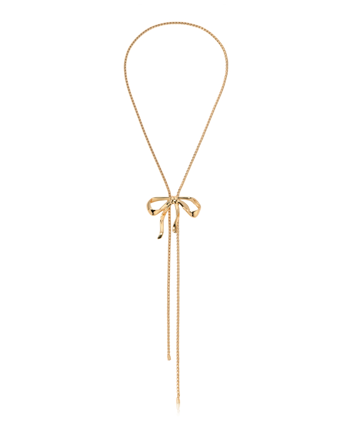 Click here for Ettika Bow Bolo Necklace - Gold prices