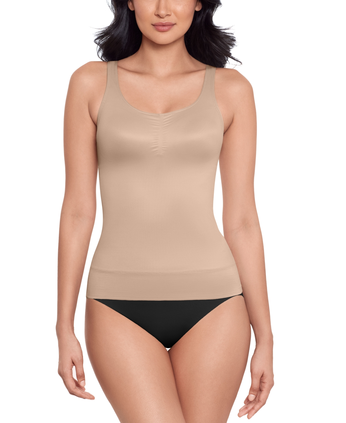 Click here for Miraclesuit Shapewear Womens Comfy Curves Scoop Ne... prices