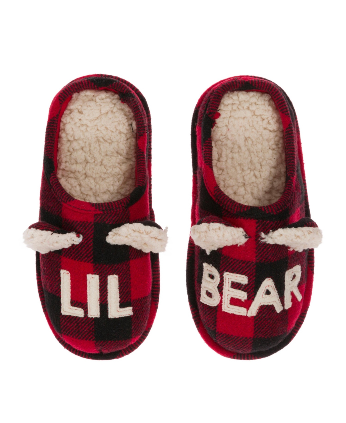 Click here for Dearfoams Kids Buffalo Check Lil Bear Clog Slipper... prices