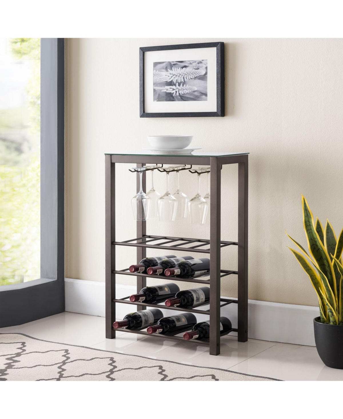 Click here for Kings Brand Furniture Freestanding Floor Wine Rack... prices