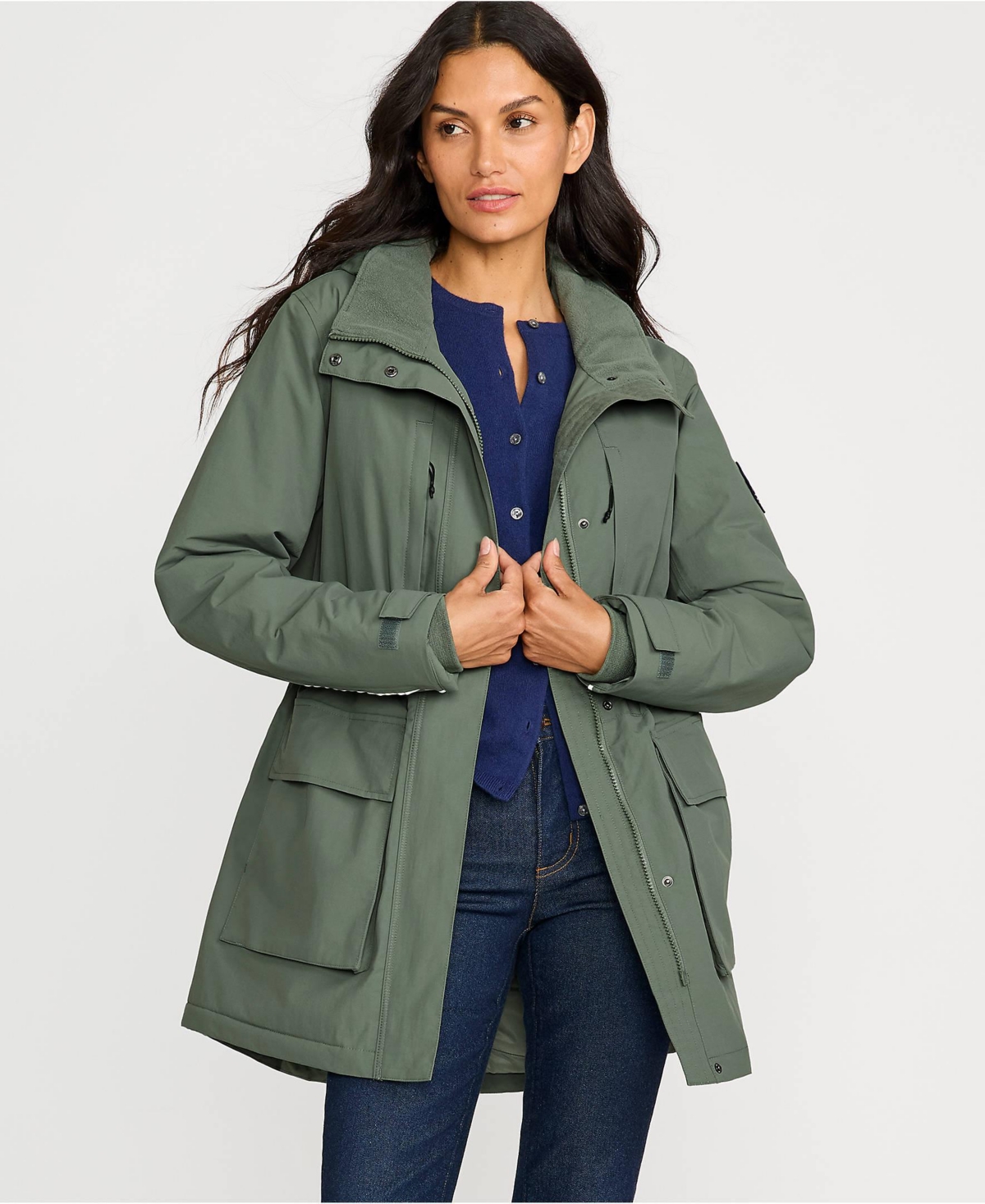 Click here for Lands End Womens Squall Waterproof Insulated Parka... prices