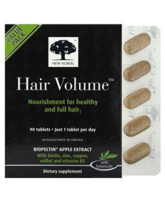 New Nordic Hair Volume - 90 Tablets - Macy's