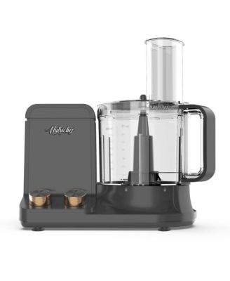 NutriChef Multifunction Food Processor with 6 Blade Attachments & Ultra ...