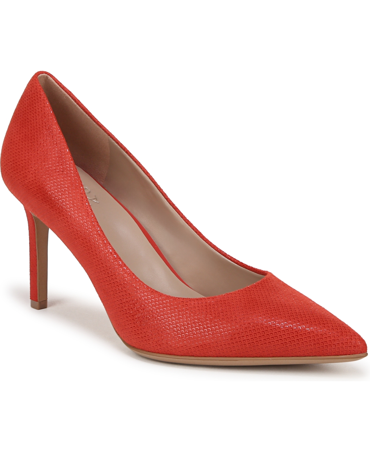 Click here for Naturalizer Womens Anna Pumps - Maserati Red Embos... prices