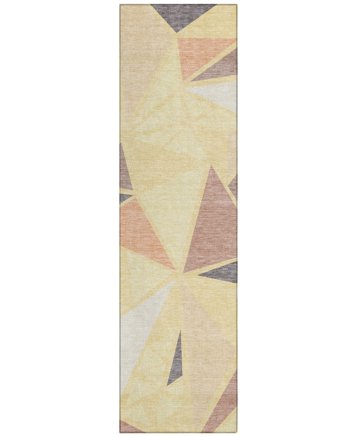Addison Chantille Machine Washable ACN1039 23x76 Runner Area Rug - Wheat