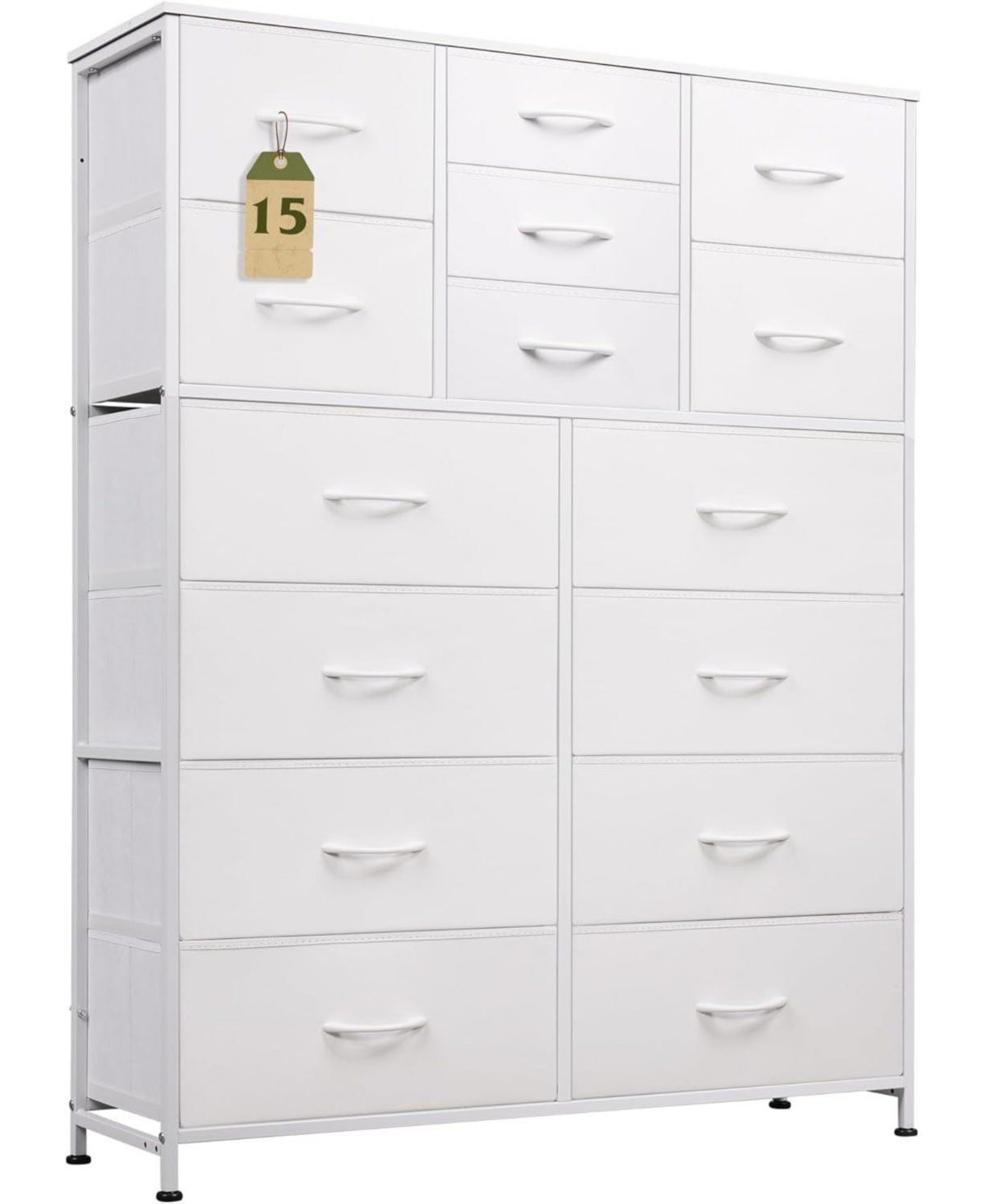 Click here for Wlive Tall Dresser for Bedroom Furniture Fabric Dr... prices