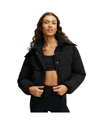 COTTON ON Women's Active The Mother Puffer Knitted Jacket - Macy's