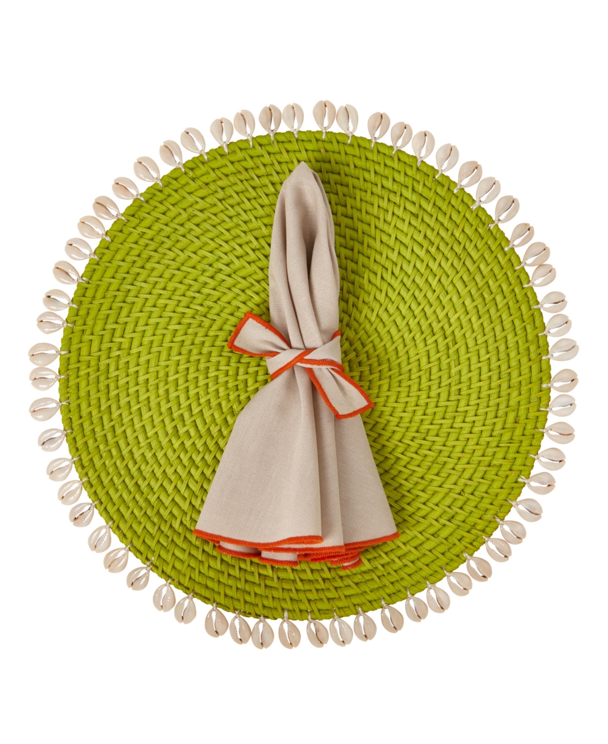 Click here for Mode Living Capiz Placemats  Set of 4 - Green prices