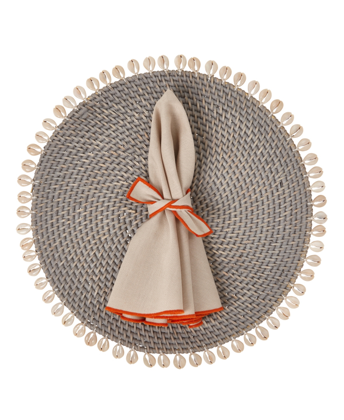 Click here for Mode Living Capiz Placemats  Set of 4 - Gray prices