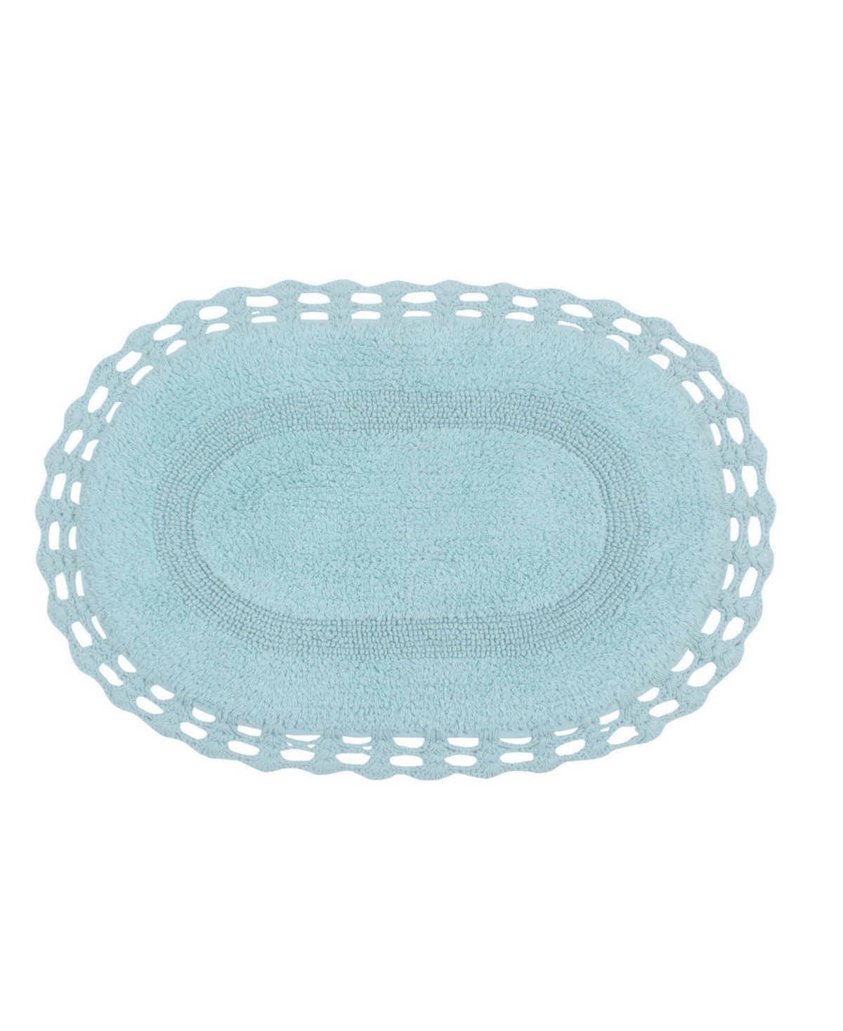 Click here for Home Weavers Hampton Crochet Reversible Bath Rug... prices
