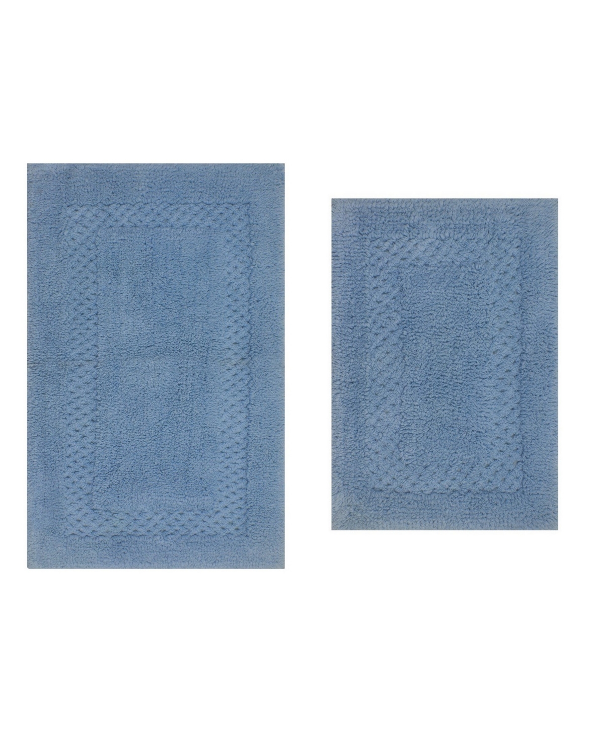 Click here for Home Weavers Classy 2-Pc. Bath Rug Set - Blue prices