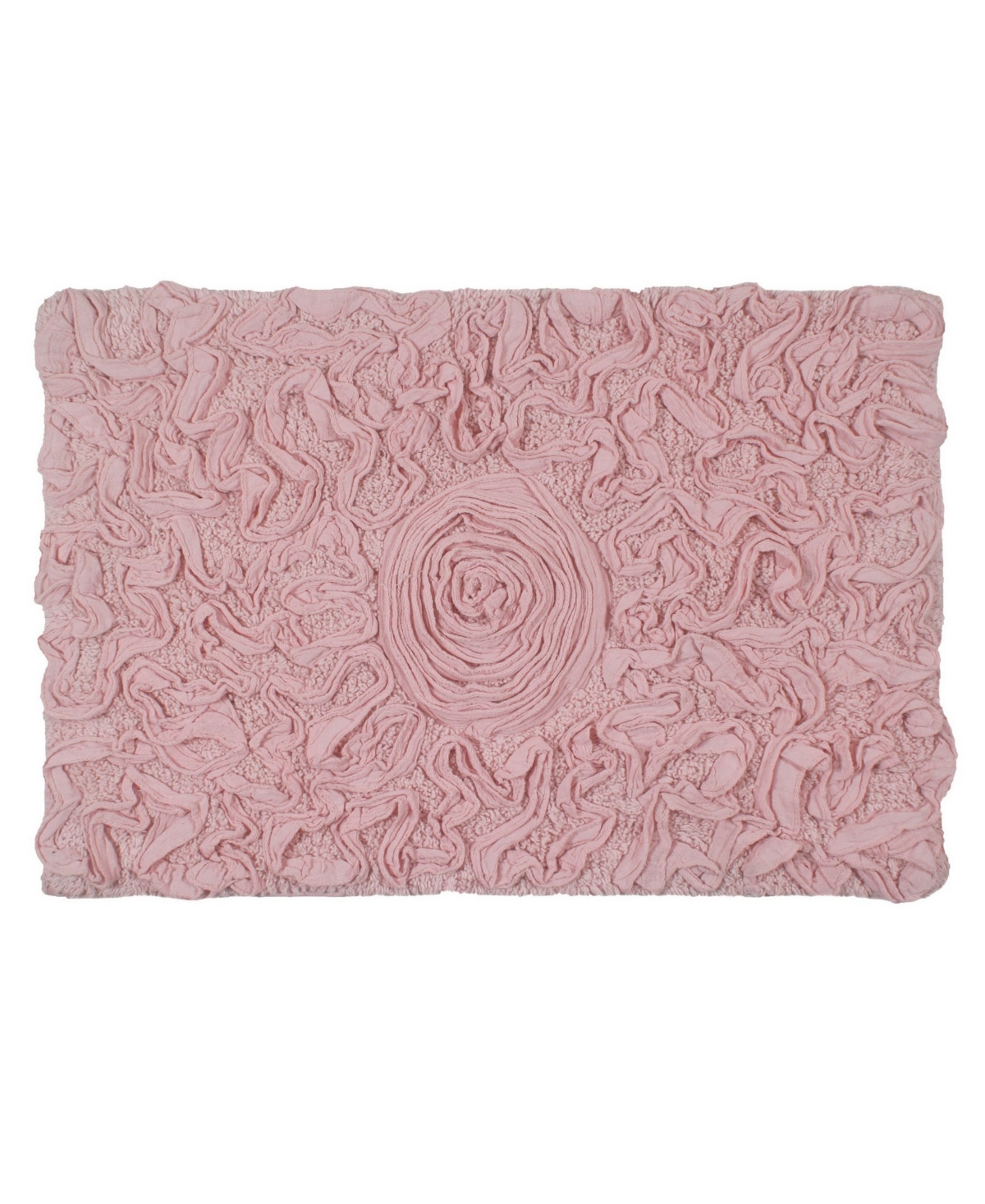 Home Weavers Modesto Bath Rug  17 x 24 - Pink