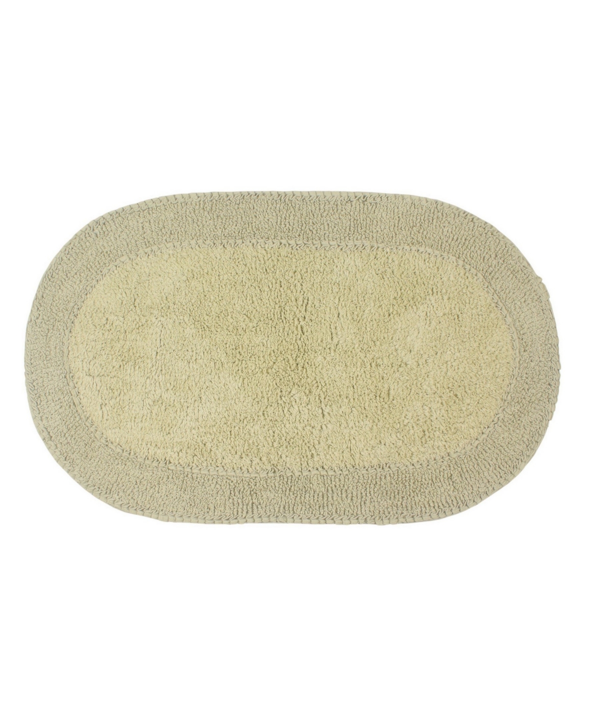 Home Weavers Double Ruffle Bath Rug  24 x 40 - Sage