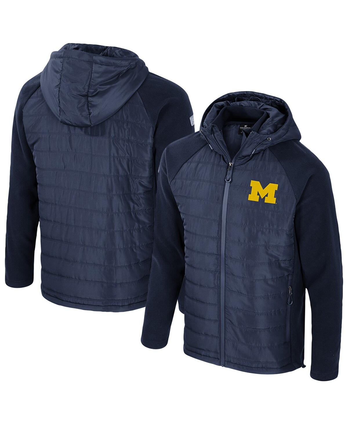 Click here for Colosseum Mens Navy Michigan Wolverines Block The... prices