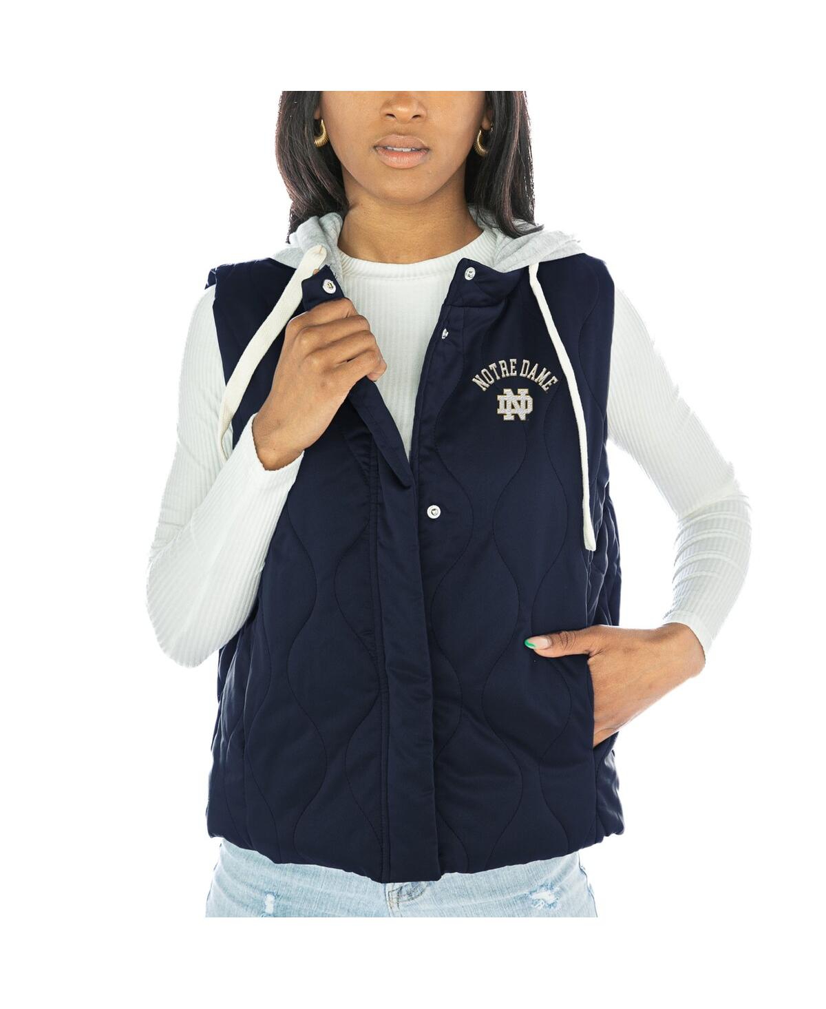 Click here for Gameday Couture Womens Navy Notre Dame Fighting Ir... prices