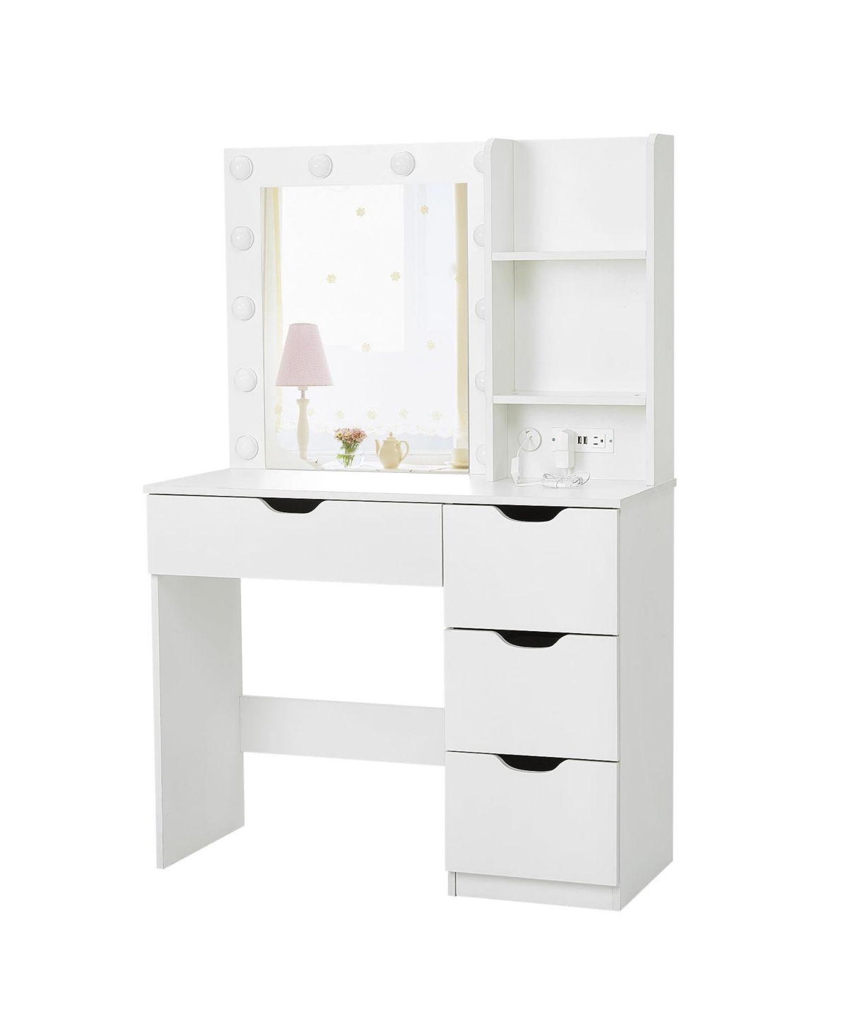 Click here for gaomon Makeup Vanity with Drawers  Vanity Desk wit... prices