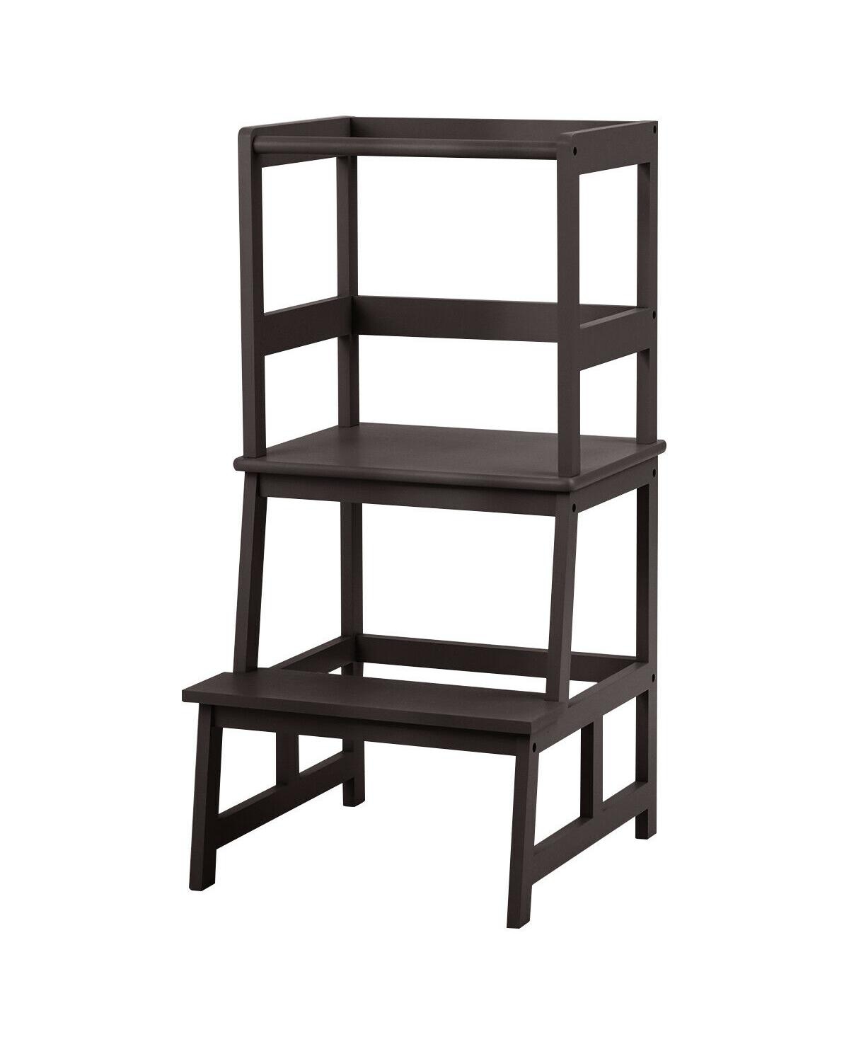Click here for Gouun Kids Wooden Kitchen Step Stool with Safety R... prices