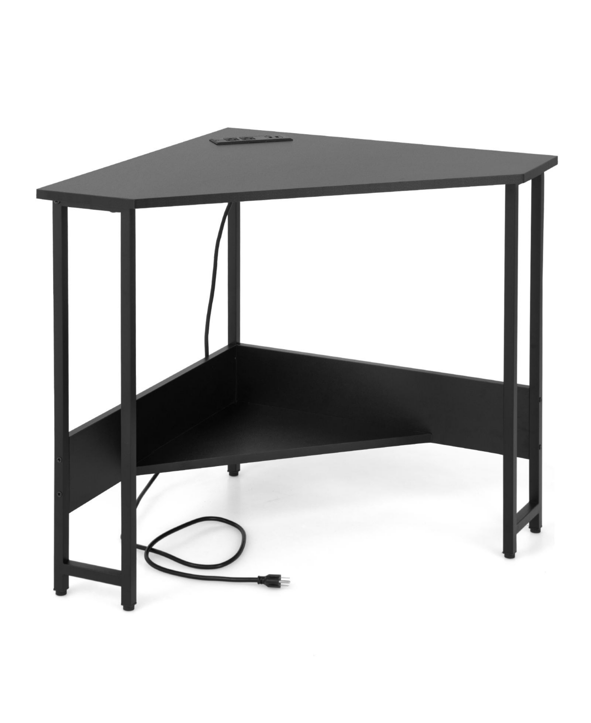 Click here for Gouun Triangle Computer Corner Desk with Charging... prices