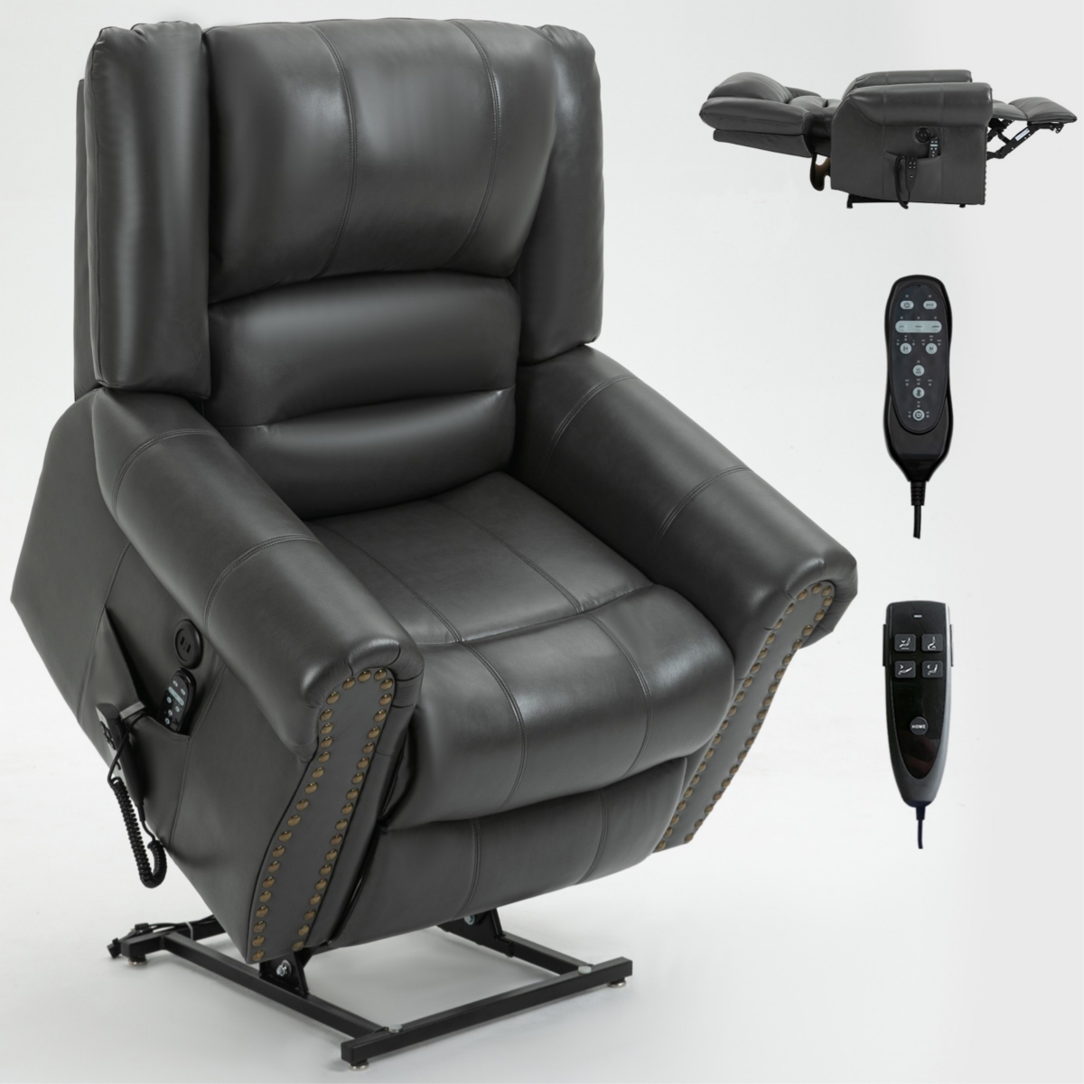 Click here for Power Lift Recliner Chair Heat Massage Dual Motor... prices