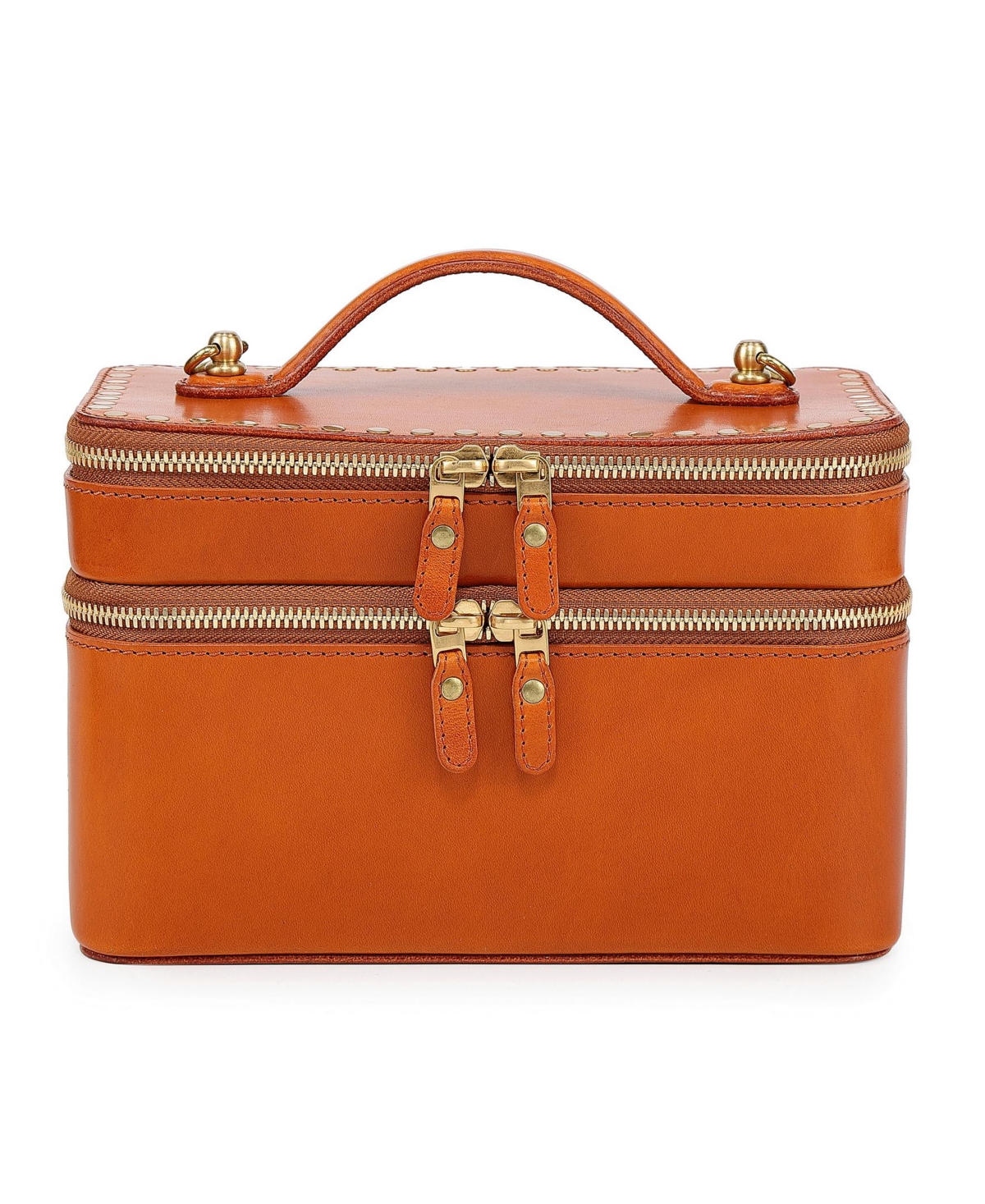 Click here for Old Trend Ixia Small Trunk Bag - Caramel prices