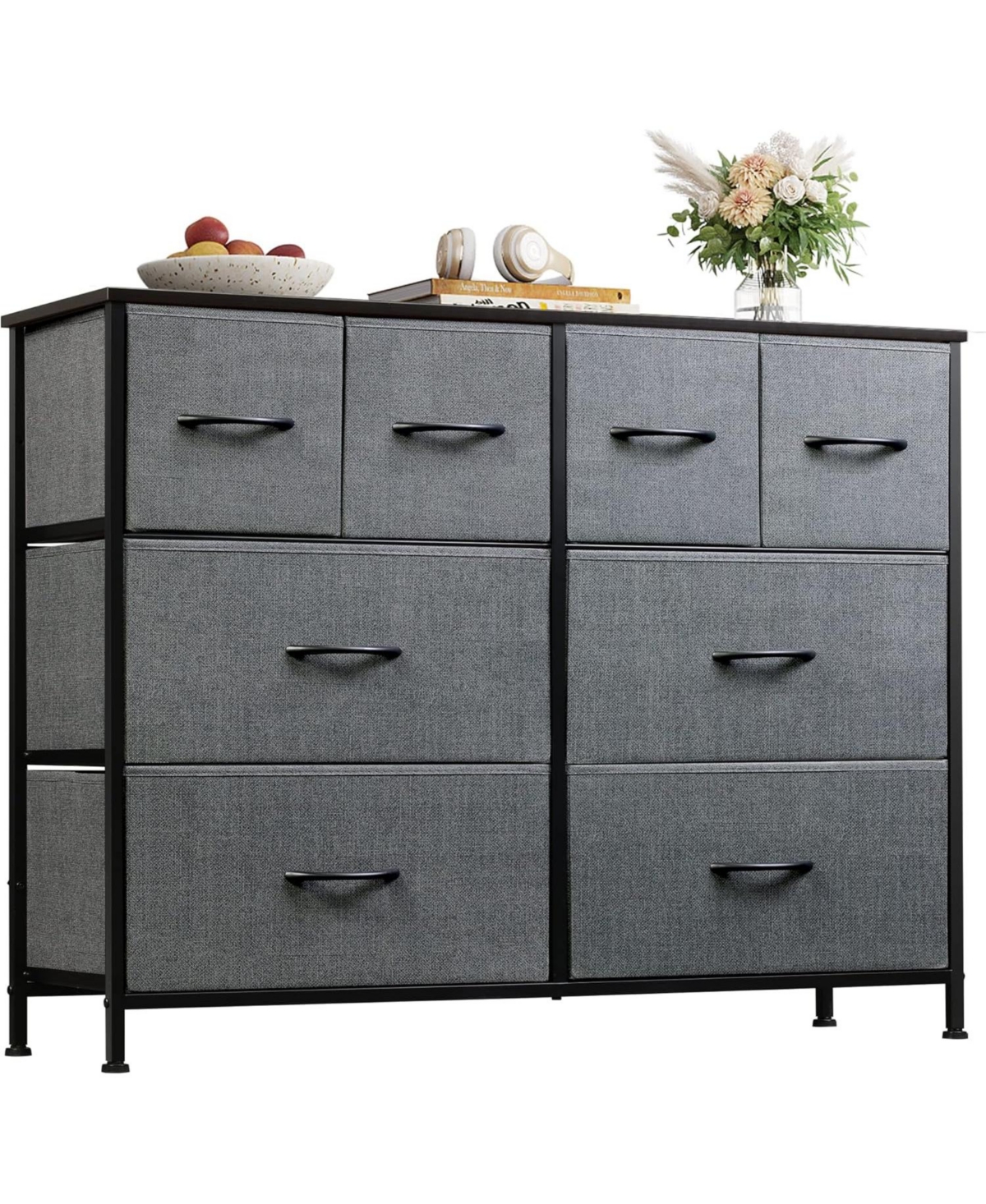 Click here for Wlive Dresser for Bedroom with 8 Drawers Wide Fabr... prices