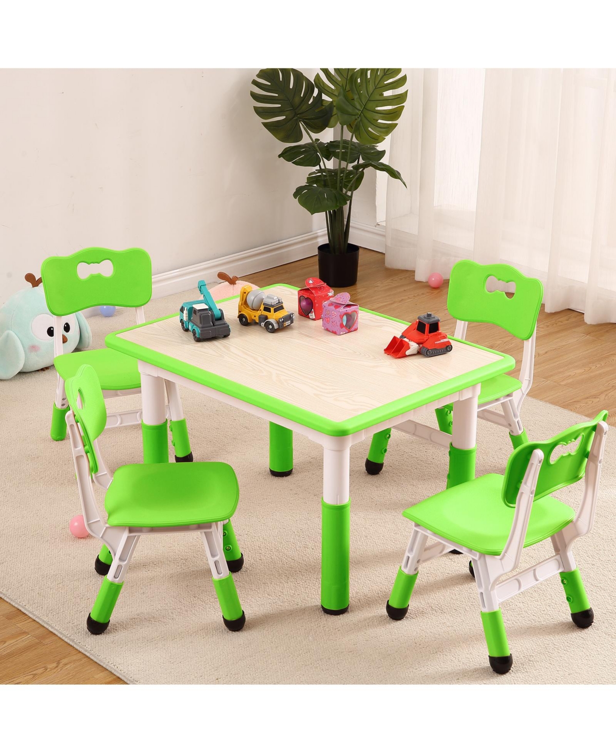 Click here for gaomon Kids Table and Chairs Set  Toddler Height A... prices