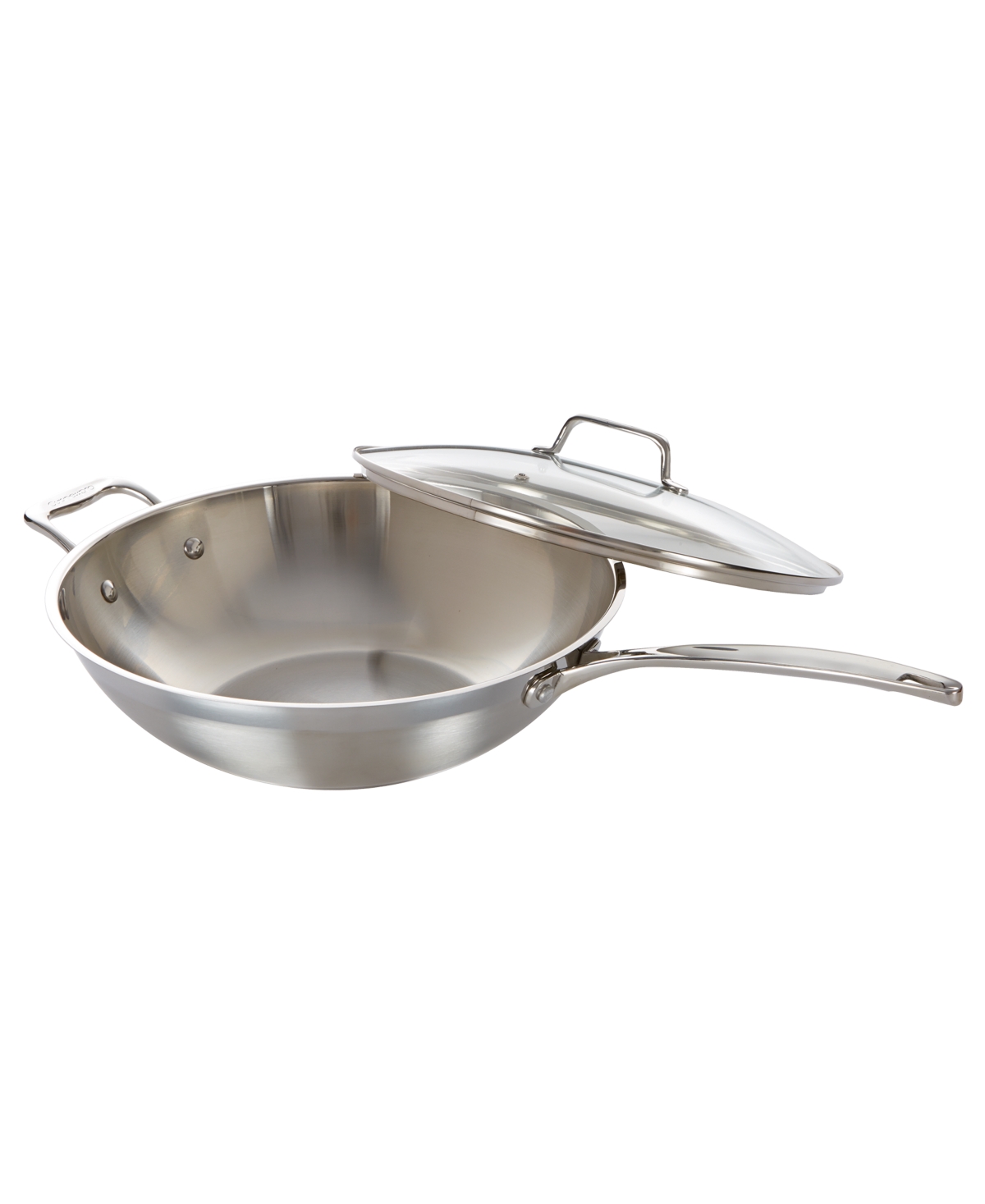 Click here for Cuisine::pro Iconix 12.5 Stainless Steel Wok - Sil... prices