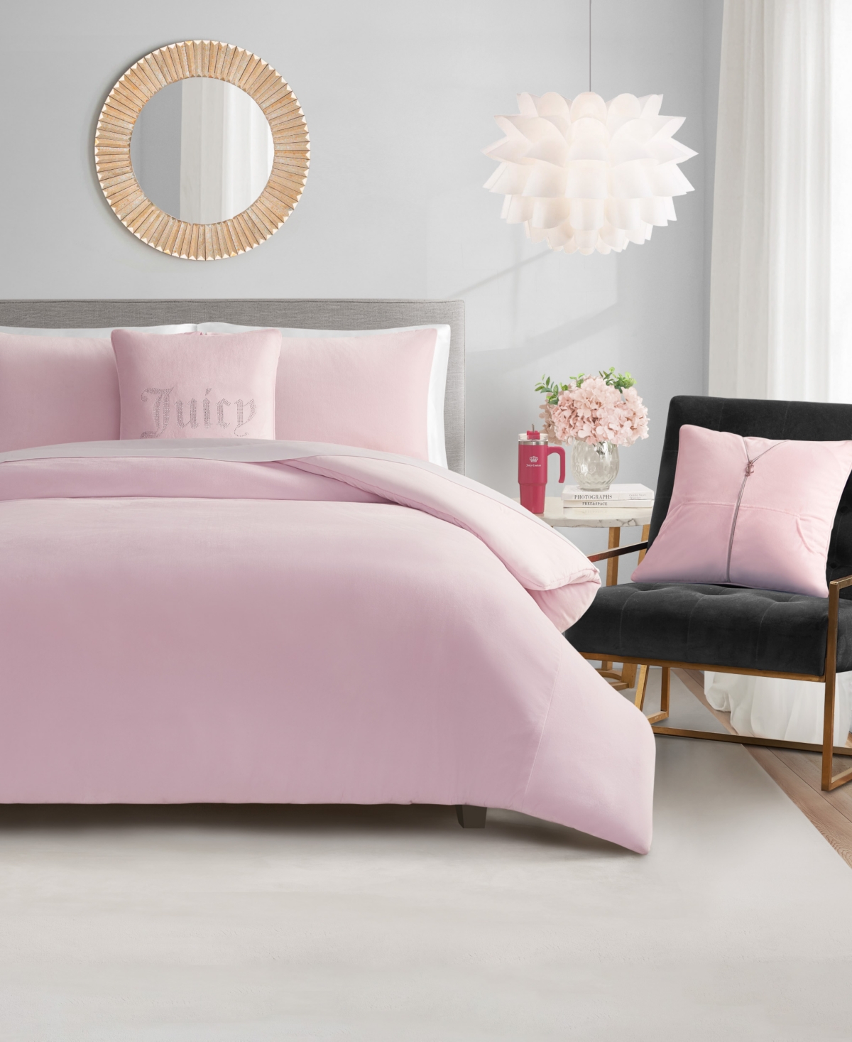 Click here for Juicy Couture Velour 5-Pc. Comforter Set  Full/Que... prices
