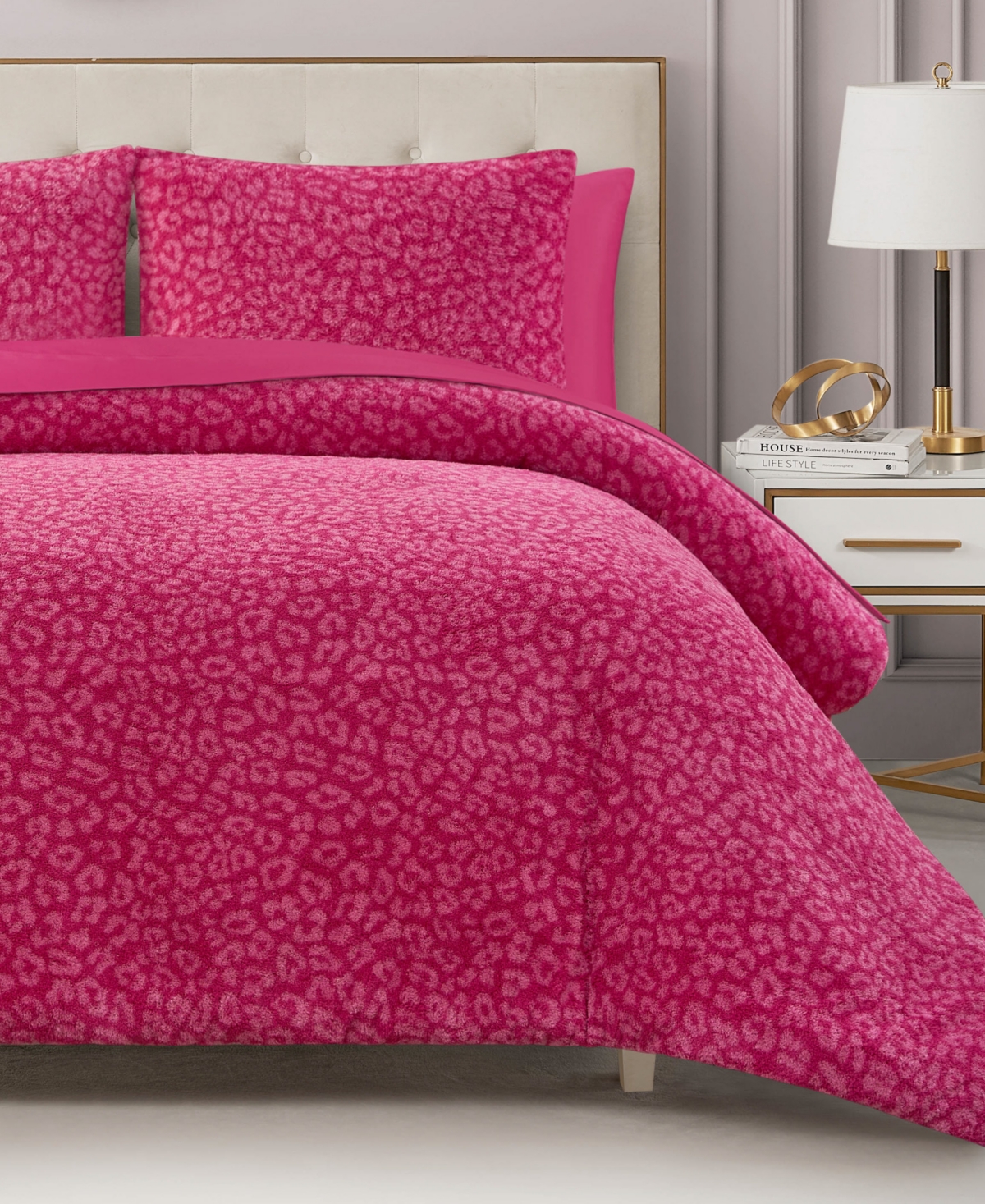 Click here for Juicy Couture Cheetah Feathered 2-Pc. Comforter Se... prices