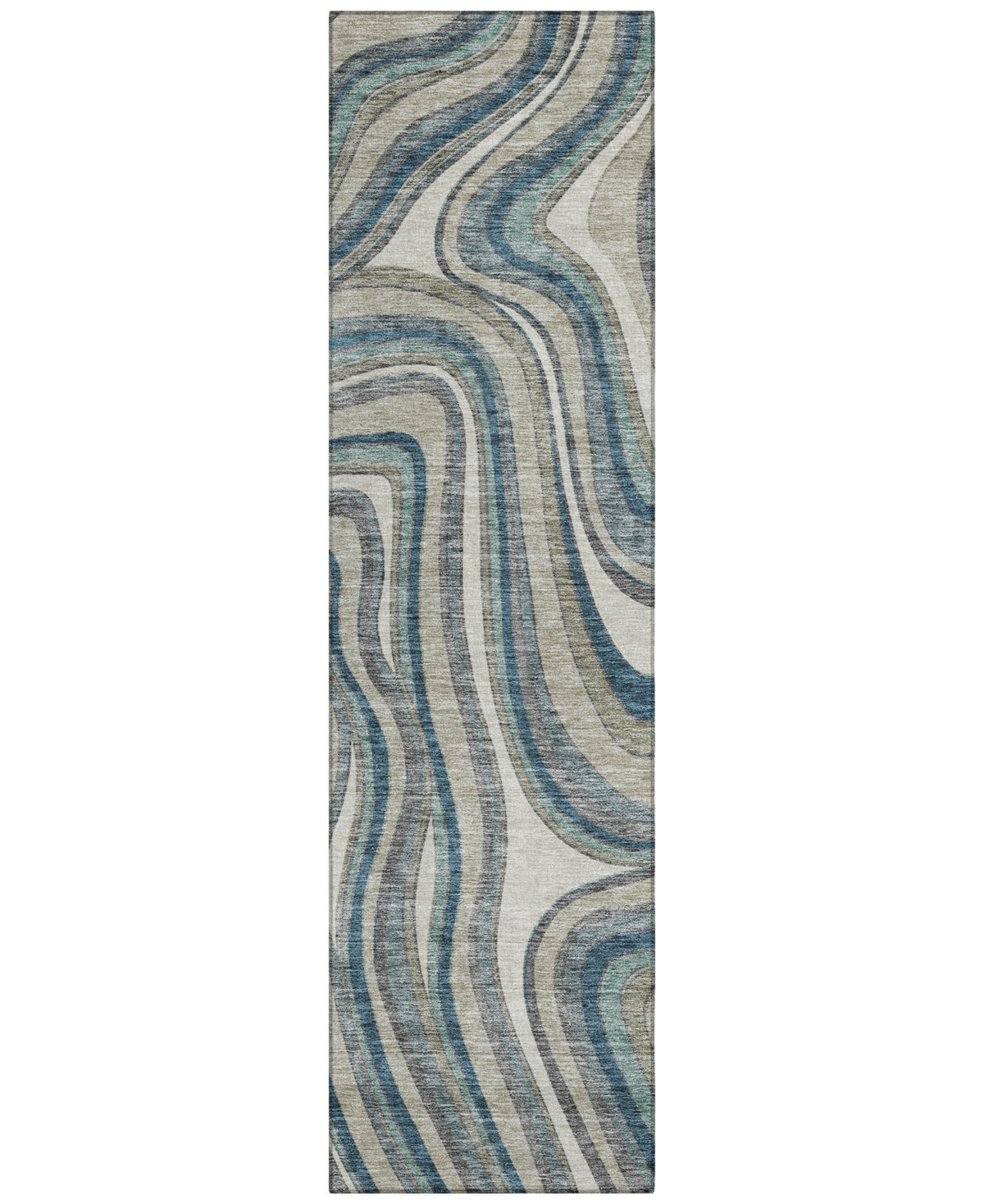 Addison Chantille Machine Washable ACN756 23x76 Runner Area Rug - Teal