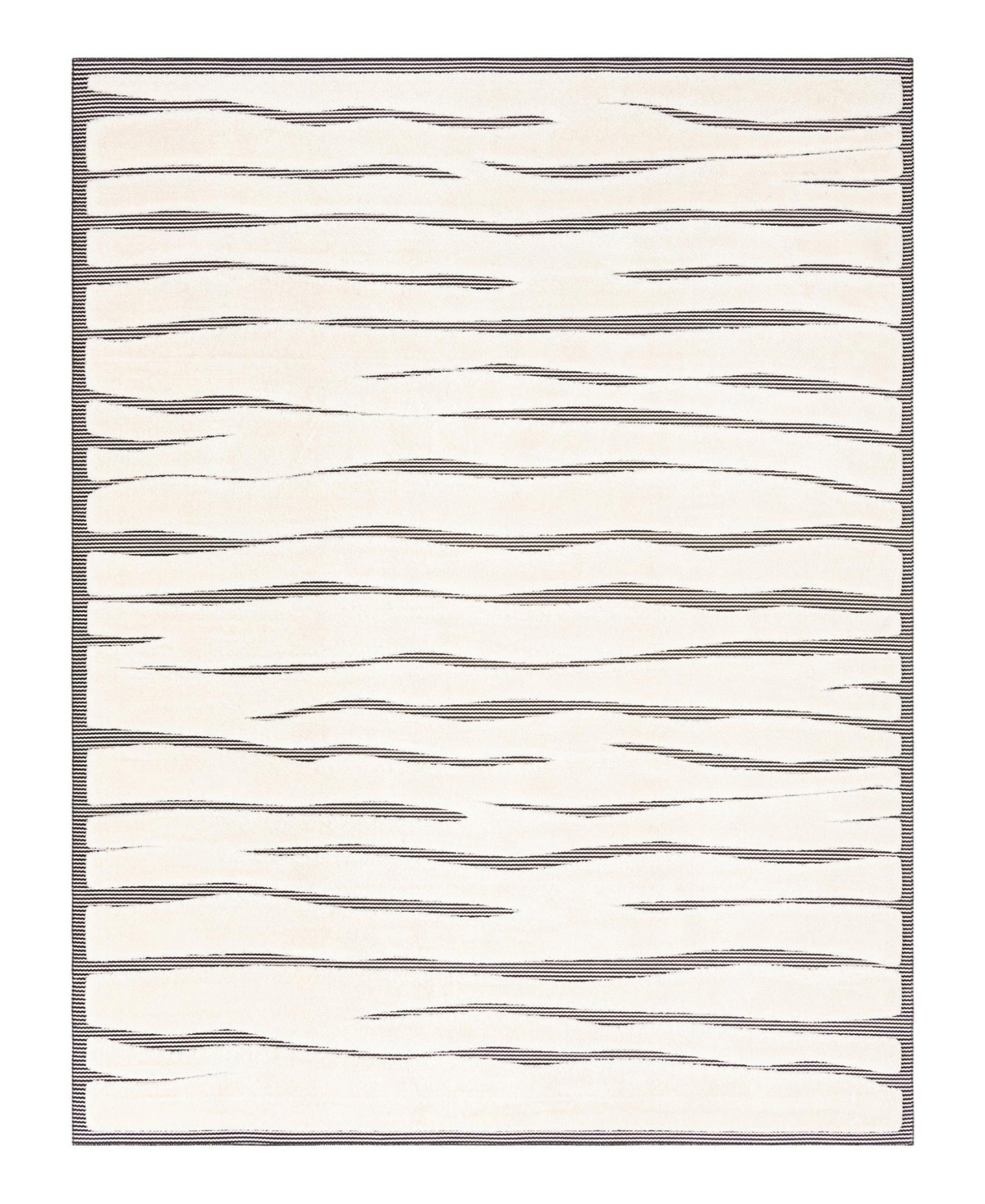 Click here for Bayshore Home Textured Tones Lines 9x12 Area Rug -... prices