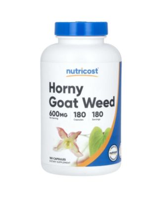 Nutricost Goat Weed 600 mg - 180 Capsules - Macy's