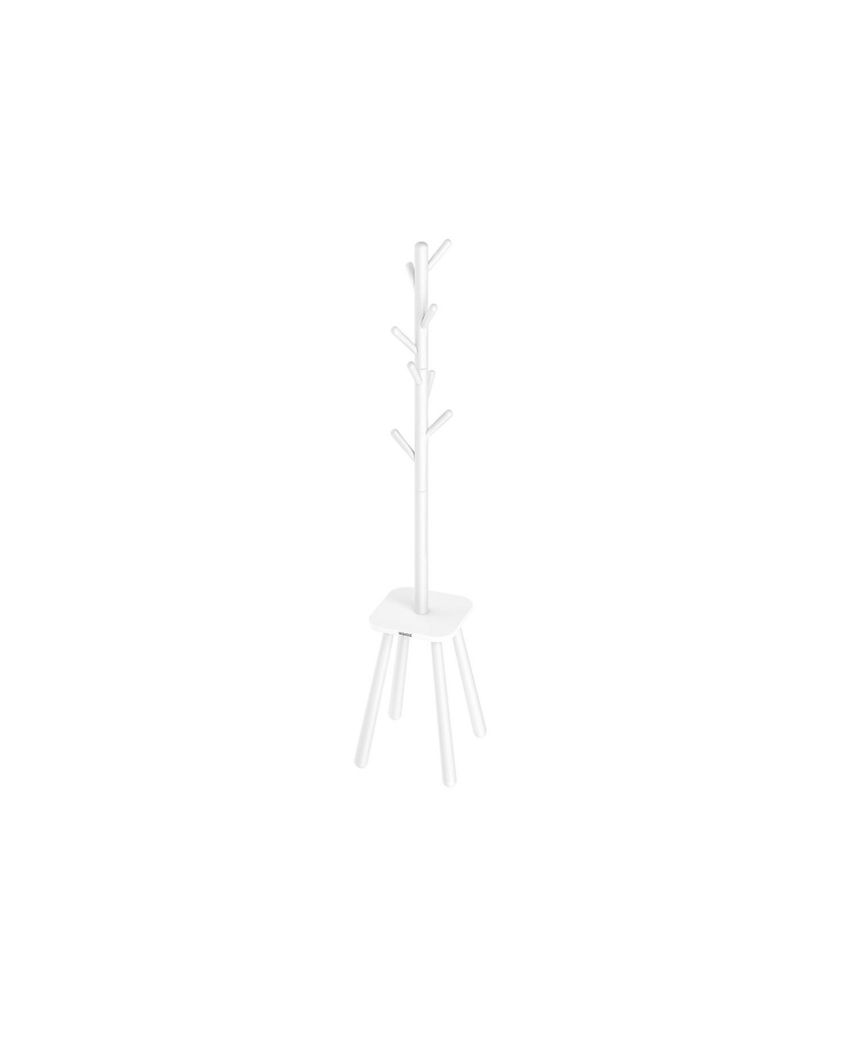 Click here for Freestanding Coat Tree with 8 Hooks and Storage Sh... prices