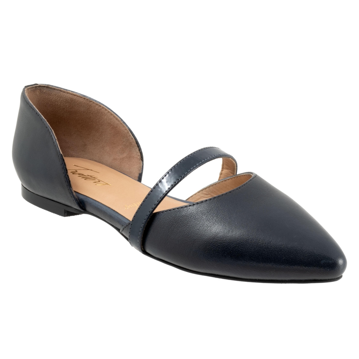 Click here for Trotters Emory Flat - Navy prices