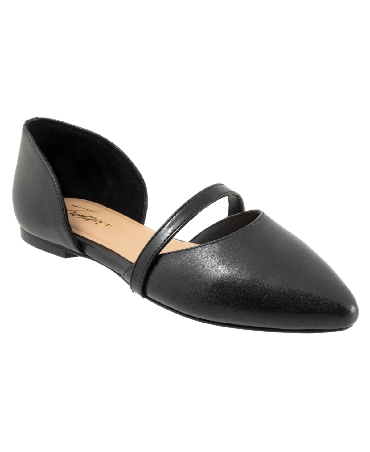 Click here for Trotters Emory Flat - Black prices
