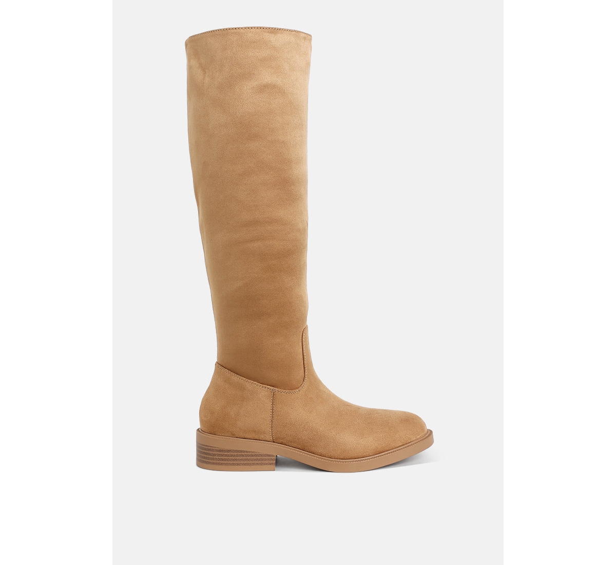 Click here for London Rag Chiru Round Toe Microfiber Calf Boots W... prices