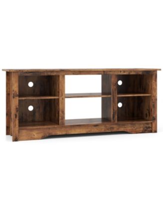 GOUUN TV Stand for up to 65 Inch Flat Screen TVs with Adjustable ...