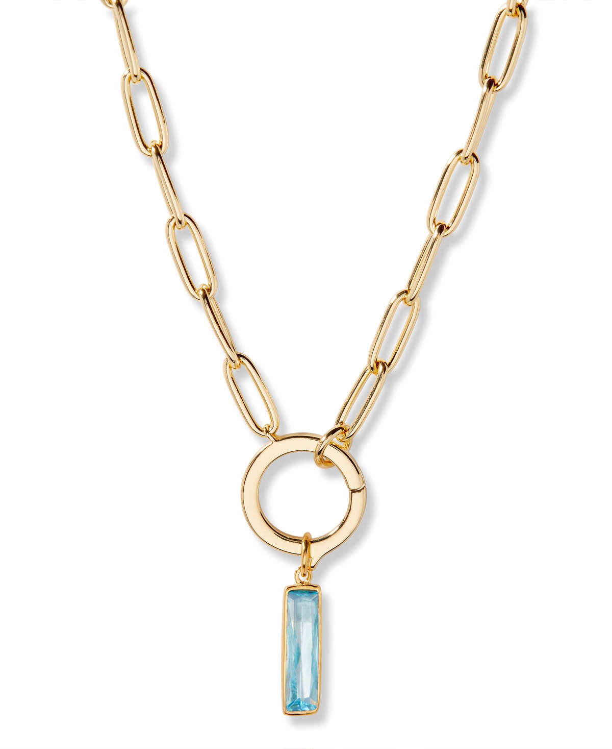Click here for brook & york Colette Birthstone Elongated Necklace... prices