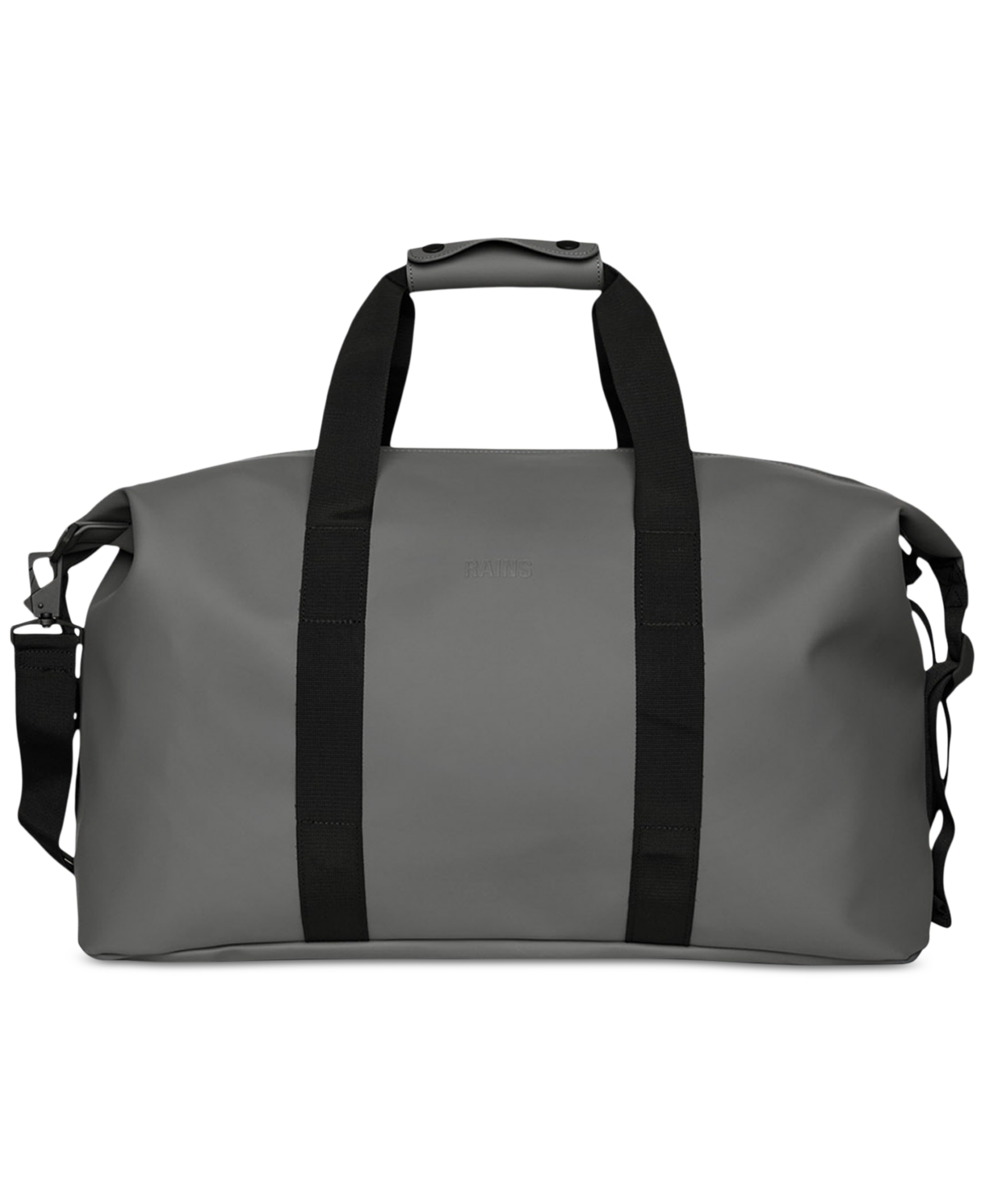 Click here for Rains Mens Hilo Weekend Bag - Grey prices