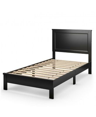 Slickblue Contemporary College Dorm Bed Frame with Wooden Platform - Macy's