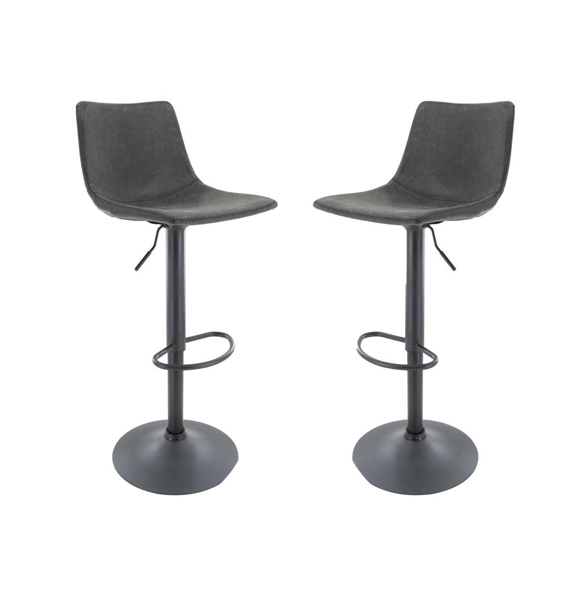 Click here for LeisureMod Tilbury Modern Adjustable Bar Stool Wit... prices