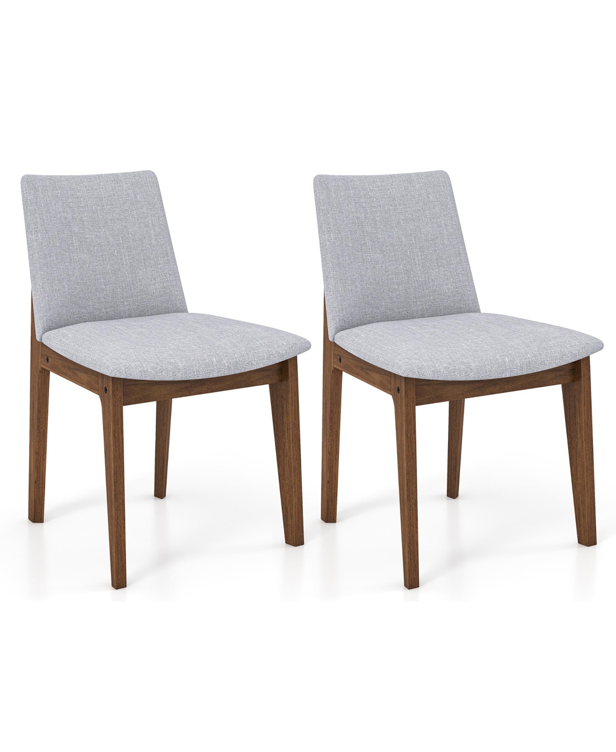 Click here for Gymax Wooden Dining Chairs of 2 w/ added Cushions... prices