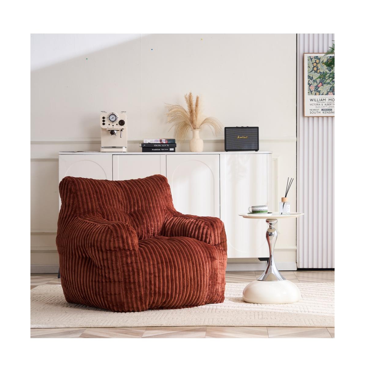 Click here for The Pop Home Soft Corduroy Bean Bag Chair with Mem... prices
