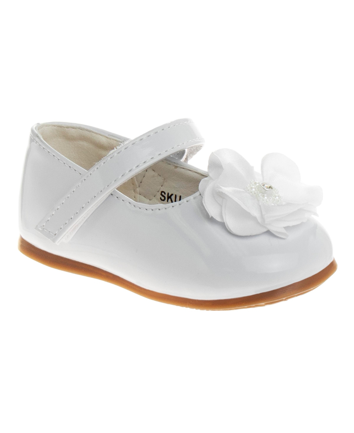 Click here for Josmo Infant Girls Hook and Loop Flowery Dress Sho... prices