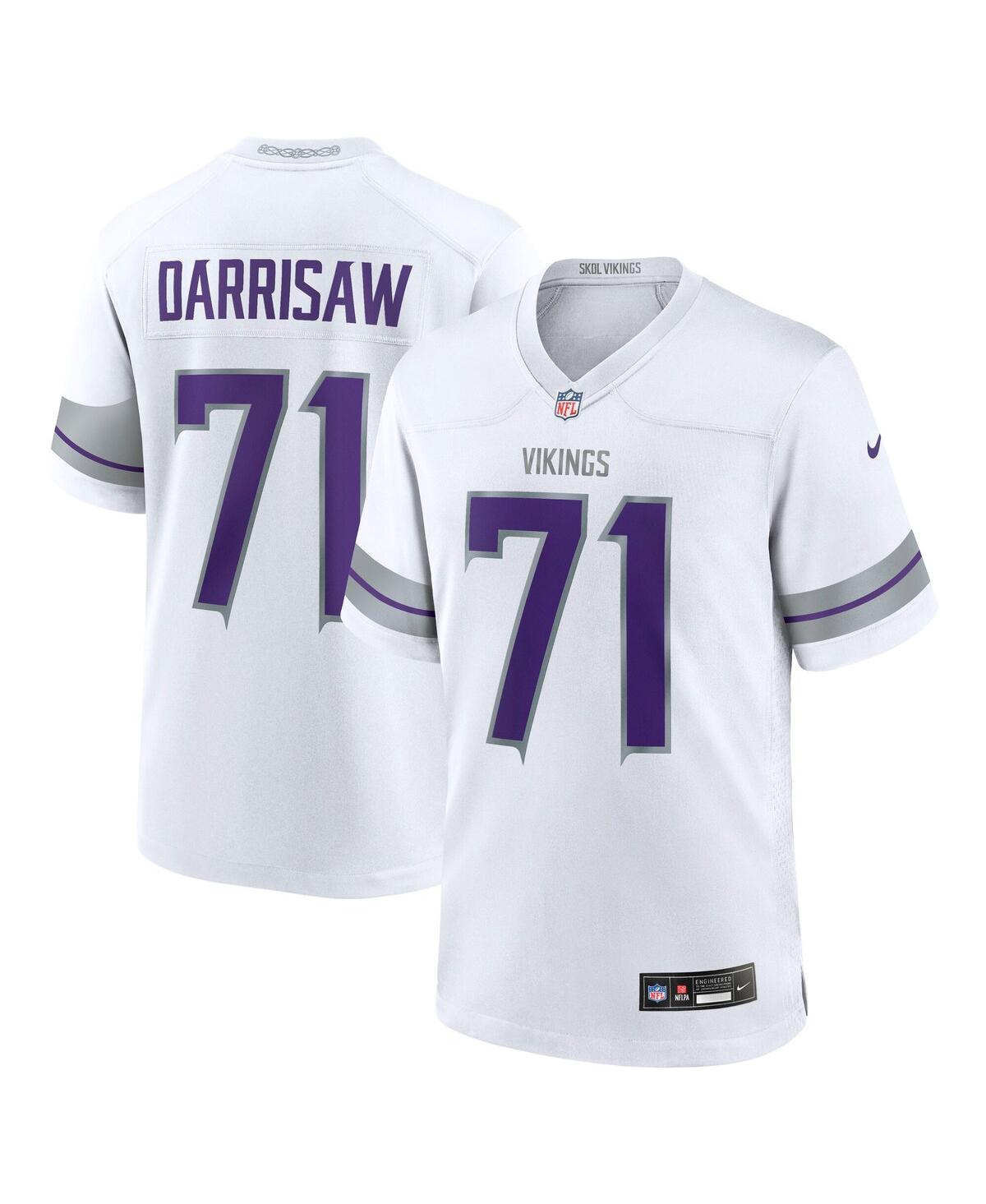 Click here for Nike Mens Christian Darrisaw White Minnesota Vikin... prices