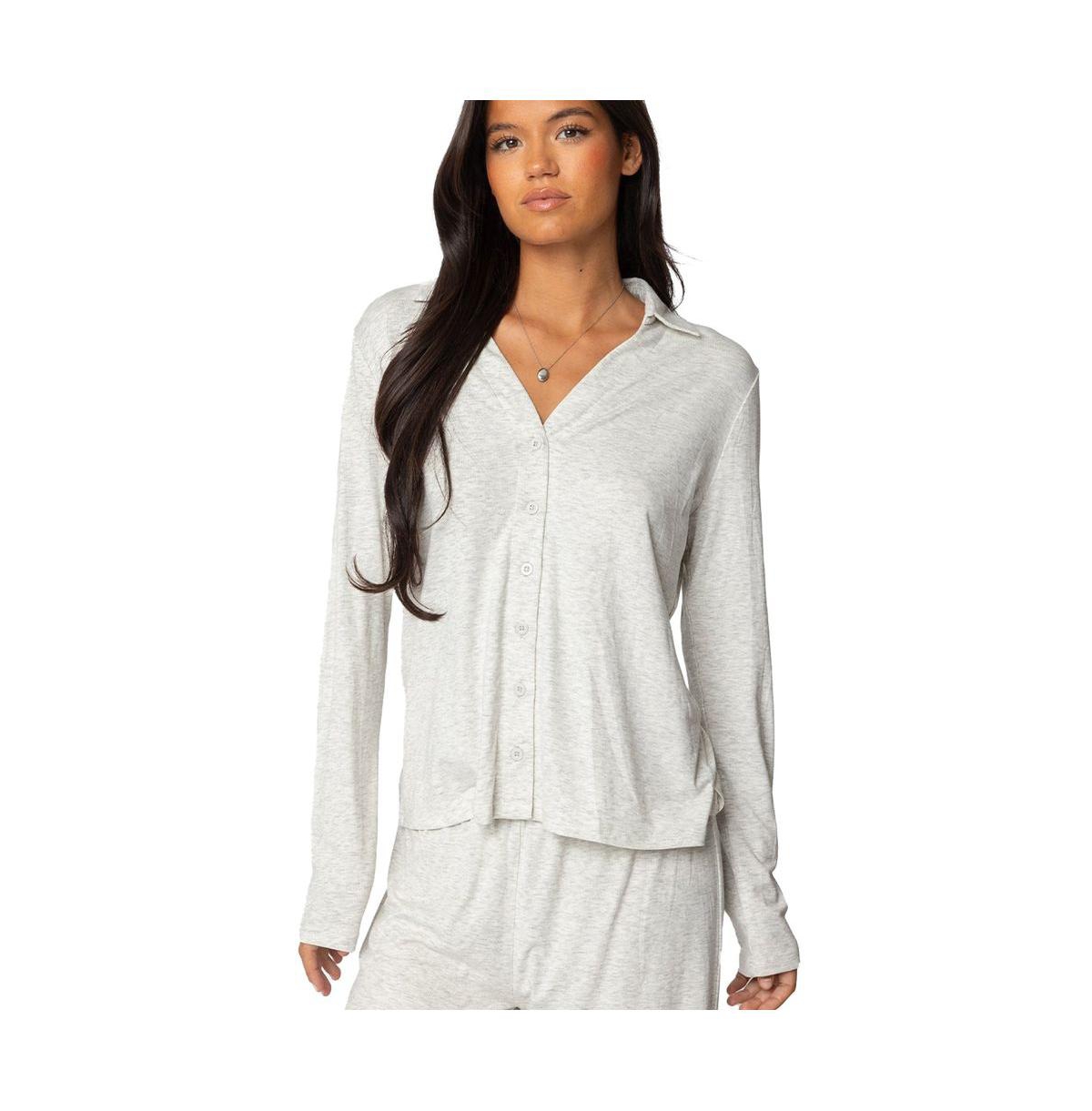 Edikted Justina Button Up Top