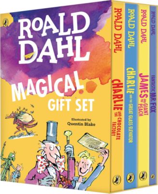 Roald Dahl Magical Gift Set 4 Books - Charlie and the Chocolate Factory ...