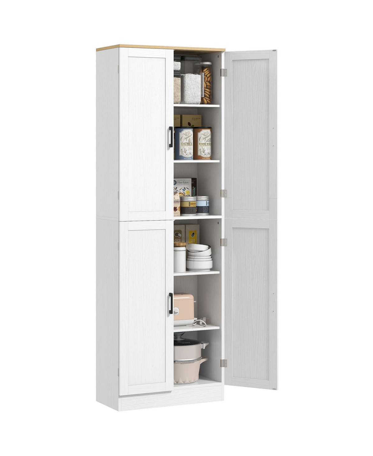 Click here for Homcom 67 Kitchen Pantry Storage Cabinet w/ Shelve... prices