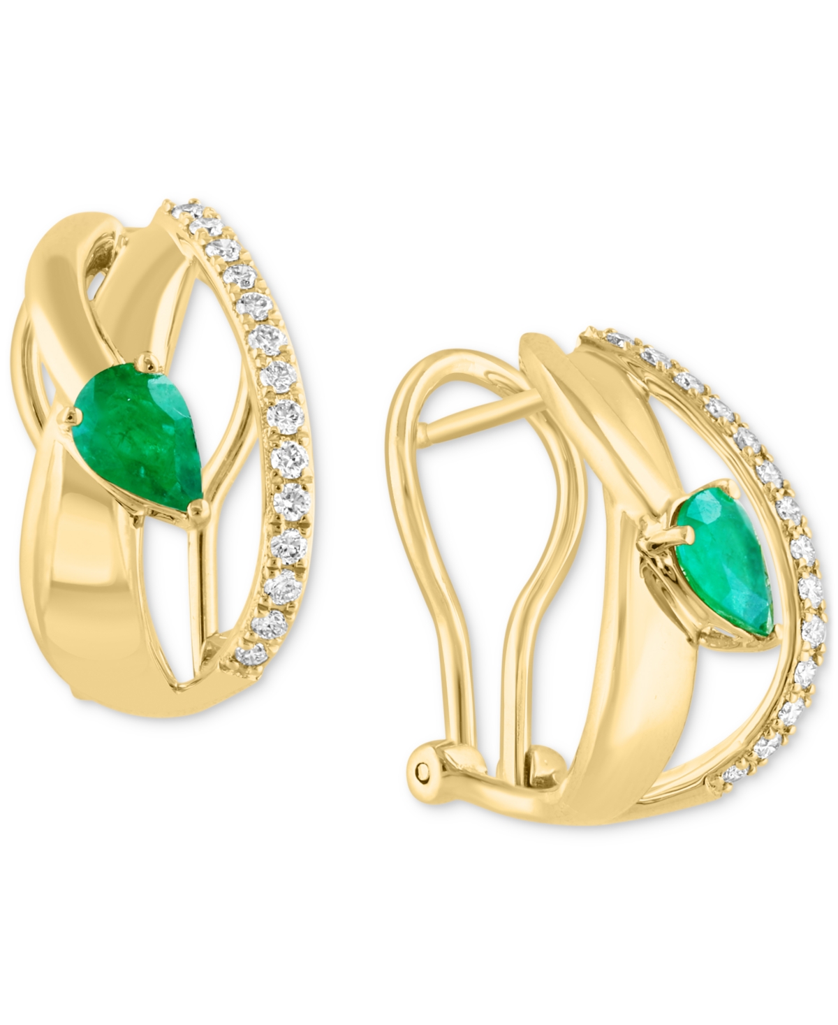 Click here for Effy Emerald (3/4 ct. t.w.) & Diamond (1/4 ct. t.w... prices